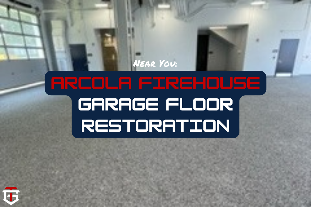 New Garage Floor Restoration | Arcola Firehouse | Tactical Garages